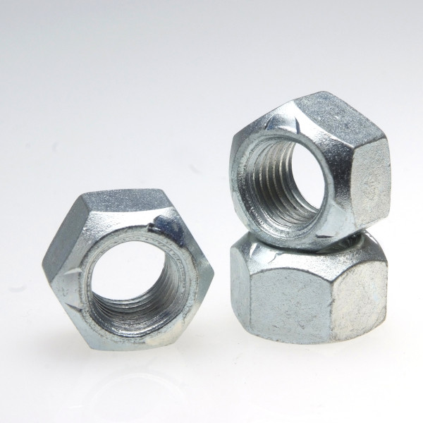 Metric Coarse and Fine Class 10 High Tensile Zinc Plated Hex Conelock ...